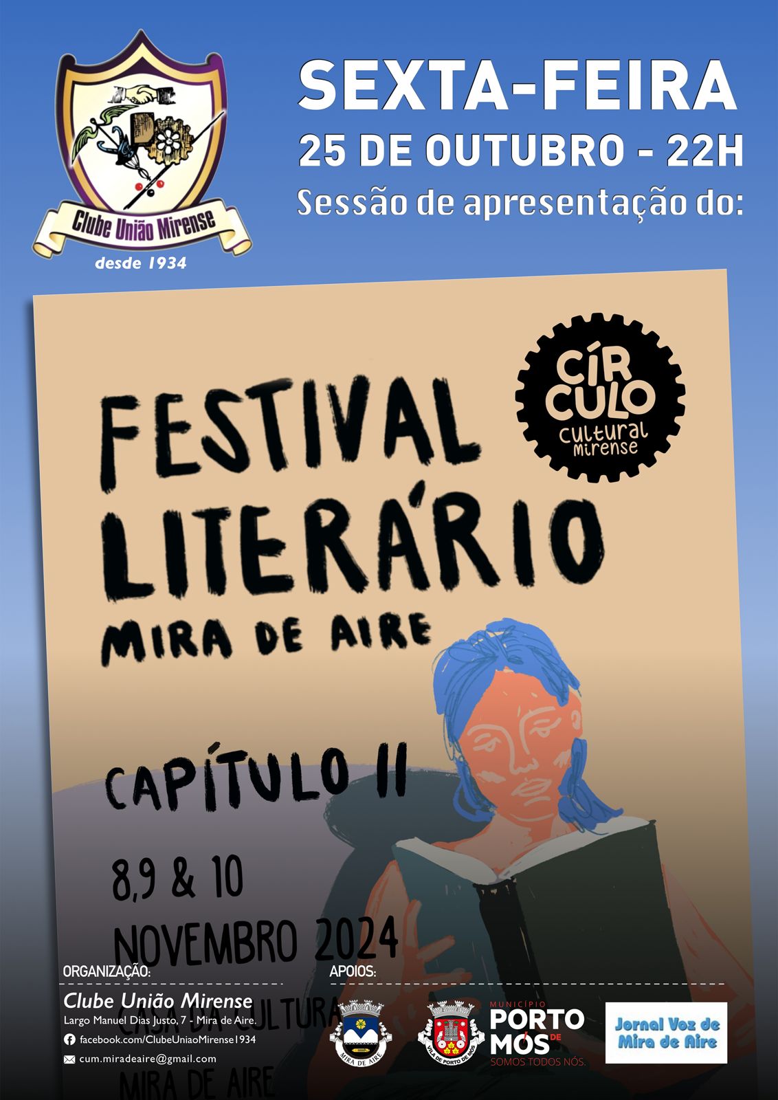 Sessão de Apresentação do Festival Literário